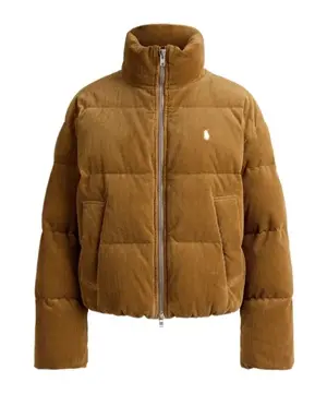 Polo Ralph Lauren Quilted Corduroy Jacket - Brown