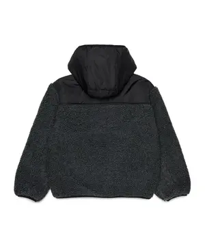 DIESEL® Logo-embroidered Fleece-panel Bomber Jacket