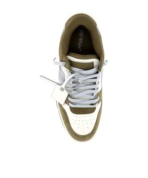 Off-White Round-toe Sneakers