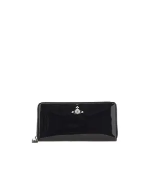 VIVIENNE WESTWOOD Zip-around Wallet - Black
