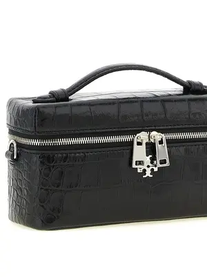 Tory Burch Charlie Vanity Case Crossbody Bag - Black