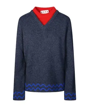 Marni Knitted Jumper - Black