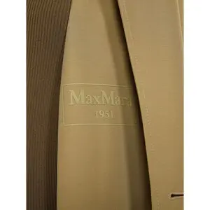 Max Mara Long-sleeved Trench Coat