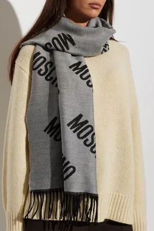Moschino Tasseled Scarf