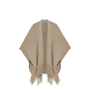 Max Mara Tassel Shawl - Beige