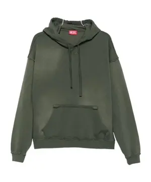 DIESEL® Logo-embroidered Hoodie - No