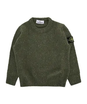Stone Island Long-sleeved Sweater - Green