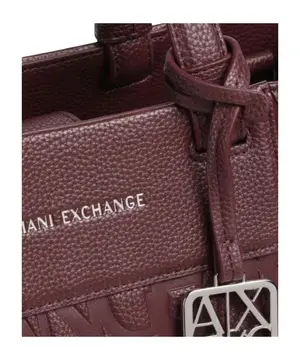 Armani Exchange Logo-debossed Tote Bag