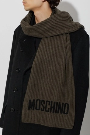 Moschino Logo Scarf