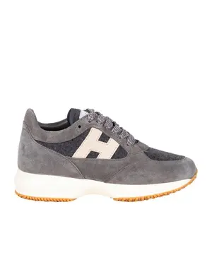 Hogan Logo-patch Panelled Sneakers - No