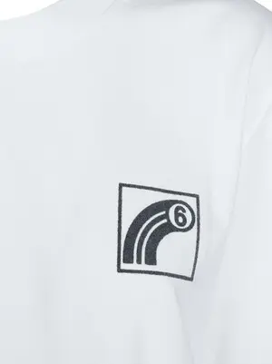 MAISON MARGIELA Printed Crewneck T-shirt