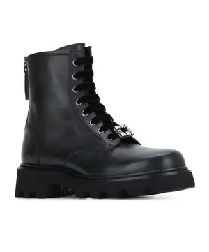 ROGER VIVIER Rear Zipped Chunky Boots