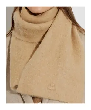 Isabel Marant Étoile Logo Scarf - Beige