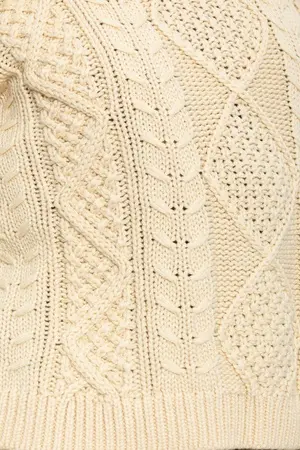 DIESEL® Cable Knit Sweater