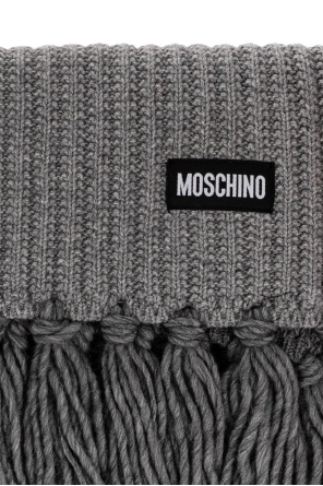 Moschino Tasseled Scarf