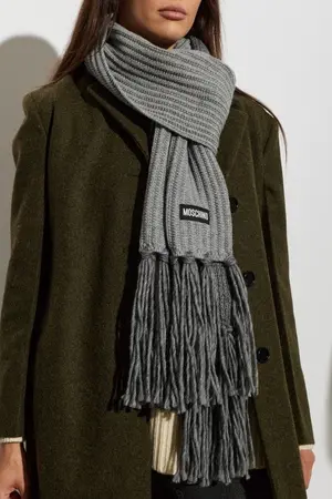 Moschino Tasseled Scarf