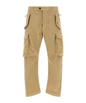 Dsquared2 Casual Trousers With Belt Loops - Nude