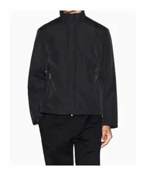 Armani Exchange Full Zip Technical Fabric Jacket