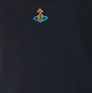VIVIENNE WESTWOOD Lollo Orb Logo T-shirt - Black