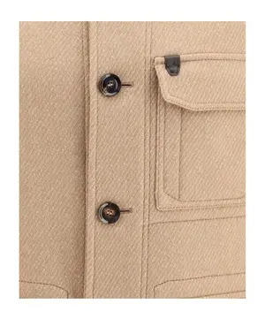 Brioni Long-sleeve Casual Jacket