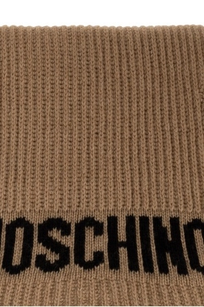 Moschino Ribbed Scarf