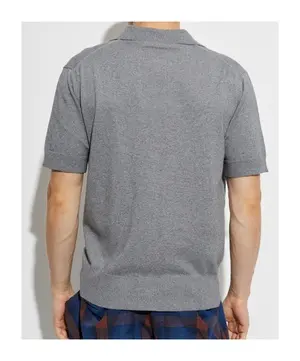 VIVIENNE WESTWOOD Short Sleeve Button Cardigan - Grey