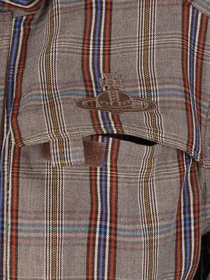 VIVIENNE WESTWOOD Cropped Check Jacket