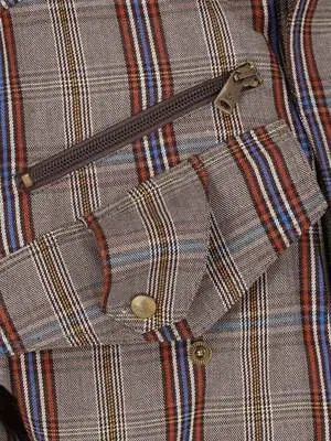 VIVIENNE WESTWOOD Cropped Check Jacket