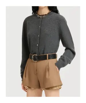 Marni Logo Patch Cashmere Cardigan