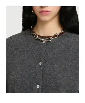 Marni Logo Patch Cashmere Cardigan