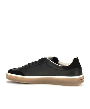 Loro Piana Almond Toe Lace-up Sneakers