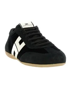 Elisabetta Franchi Logo Patch Low Top Sneakers