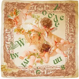 VIVIENNE WESTWOOD Cherub Print Square Scarf - No