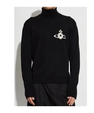 VIVIENNE WESTWOOD Mark Orb Turtleneck Sweater