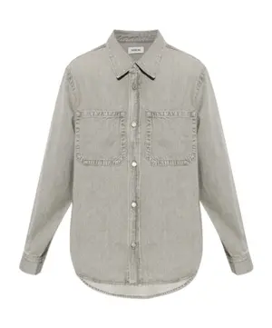 AGOLDE Long-sleeved Shirt - Grey