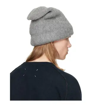 MAISON MARGIELA Ribbed Knit Hat