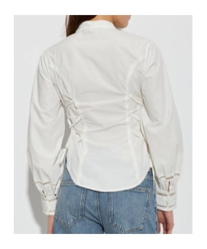 ALLSAINTS Long Sleeve Shirt With Delicate Side Ruching