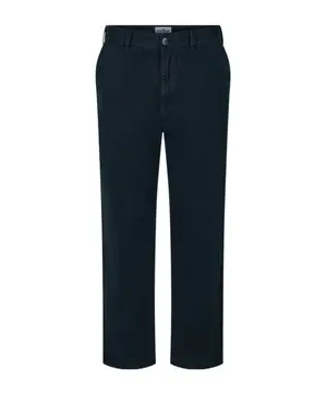 Stone Island Regular-fit Chino Trousers - Navy Blue