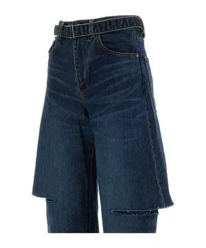 Sacai Straight-leg Jeans