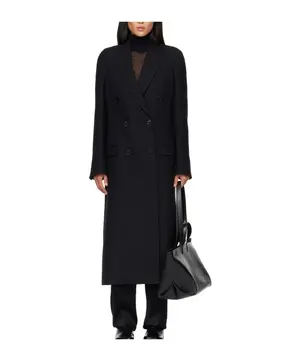 MAISON MARGIELA Long Double-breasted Coat