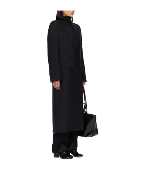 MAISON MARGIELA Long Double-breasted Coat