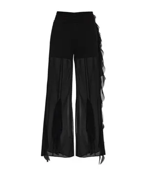 ALLSAINTS High-waisted Casual Trousers - Black