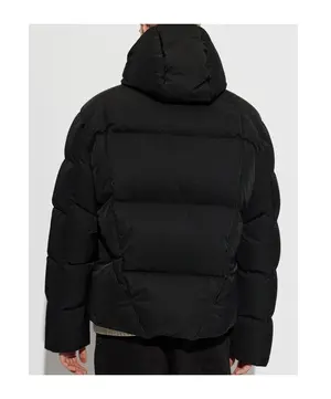 Off-White Long-sleeve Hooded Padded Jacket