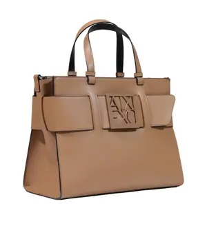 Armani Exchange Monogram Tote Bag