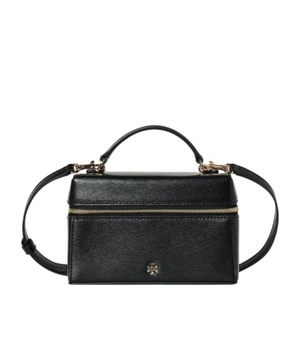 Tory Burch Zippered Shoulder Bag - Black