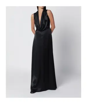 MAISON MARGIELA Draped Cowl Neck Maxi Dress