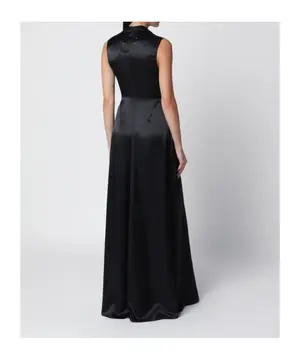 MAISON MARGIELA Draped Cowl Neck Maxi Dress