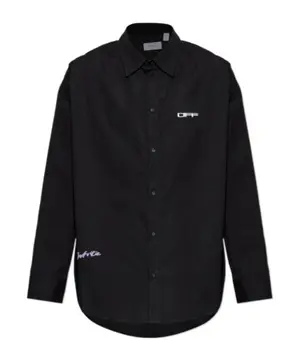 Off-White Long-sleeved Shirt