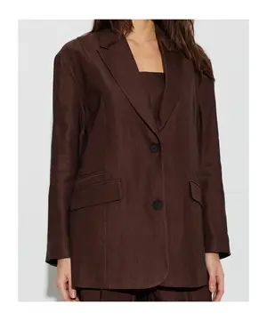 ALLSAINTS Lapel Long-sleeved Suit Jacket