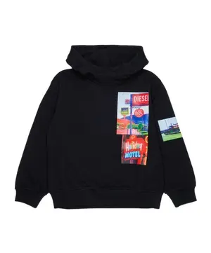 DIESEL® Photographic-print Hoodie